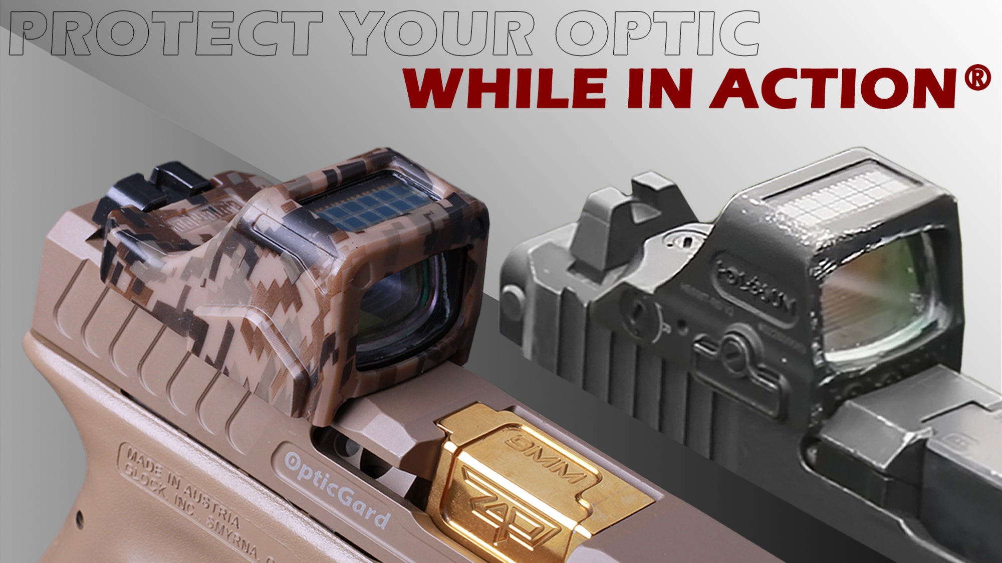 OpticGard Home page Red dot Protective Coverings – OpticGard®