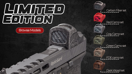 OpticGard Home page Red dot Protective Coverings – OpticGard®
