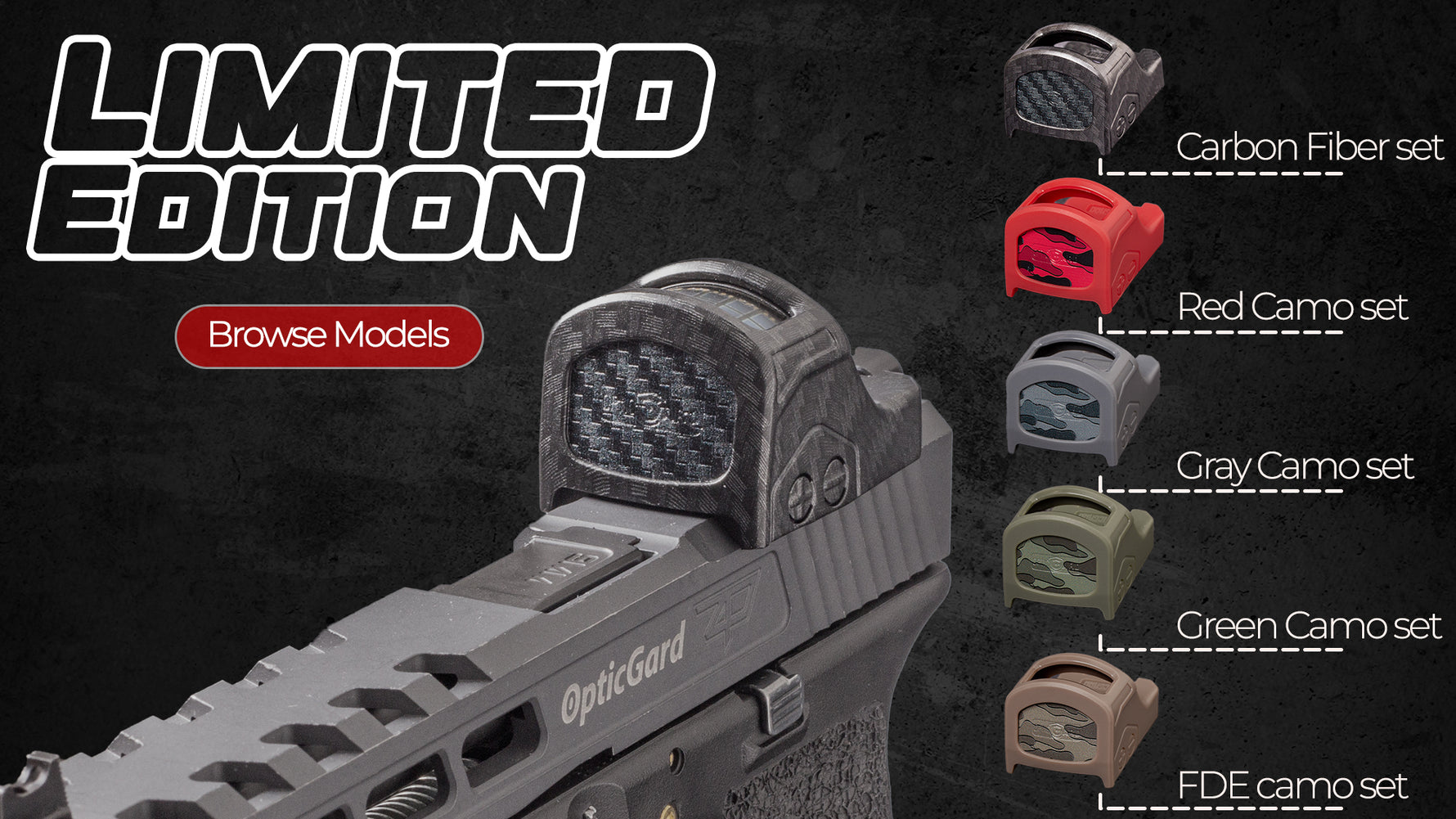 OpticGard Home page Red dot Protective Coverings – OpticGard®