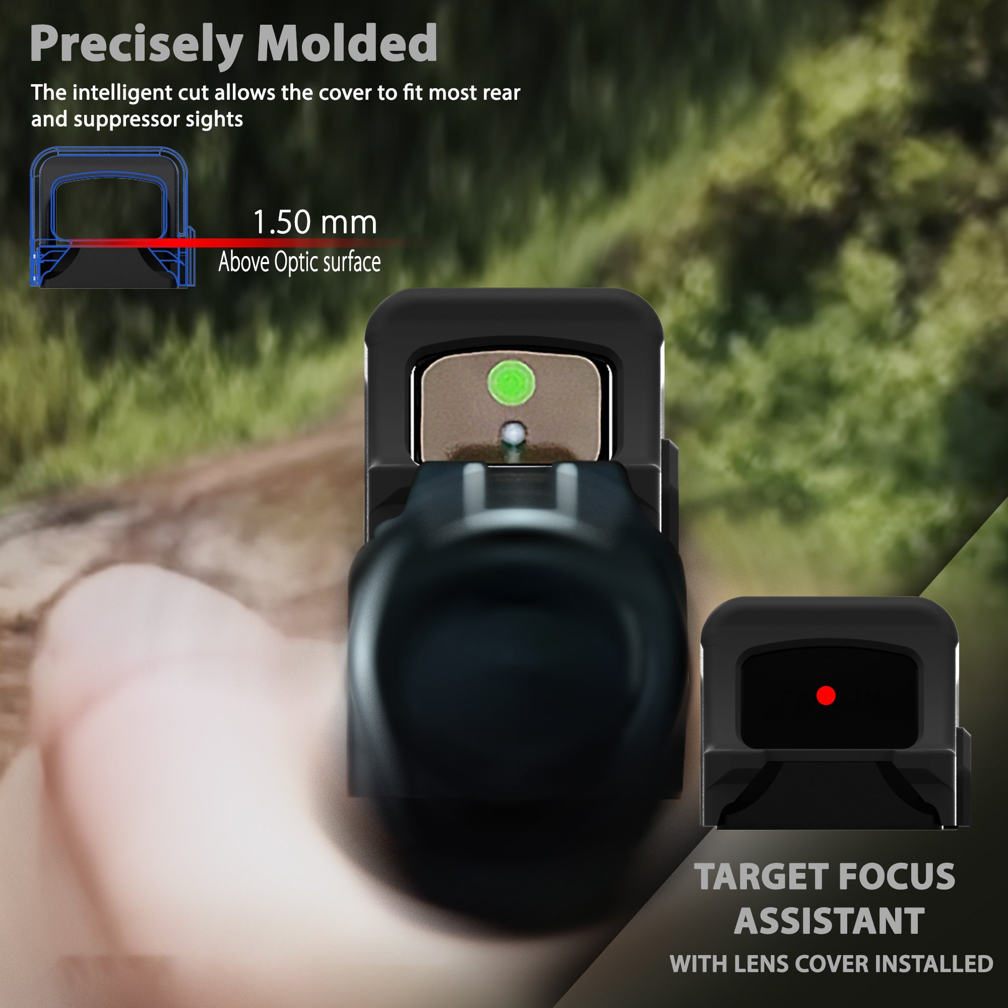 OpticGard Scope Cover for Holosun® 508T – OpticGard™